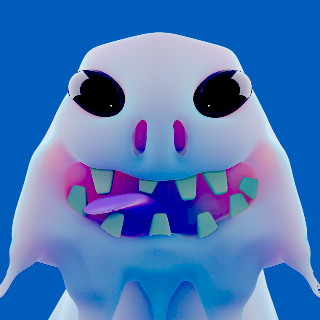 ArtStation - Cute monster