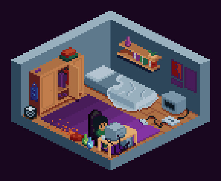 ArtStation - Game Room - Pixel