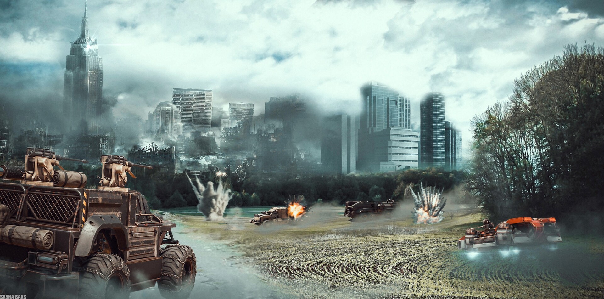 ArtStation - Crossout Art