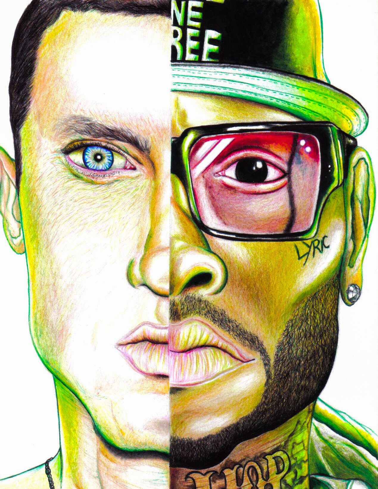 ArtStation - Portrait - Bad Meets Evil