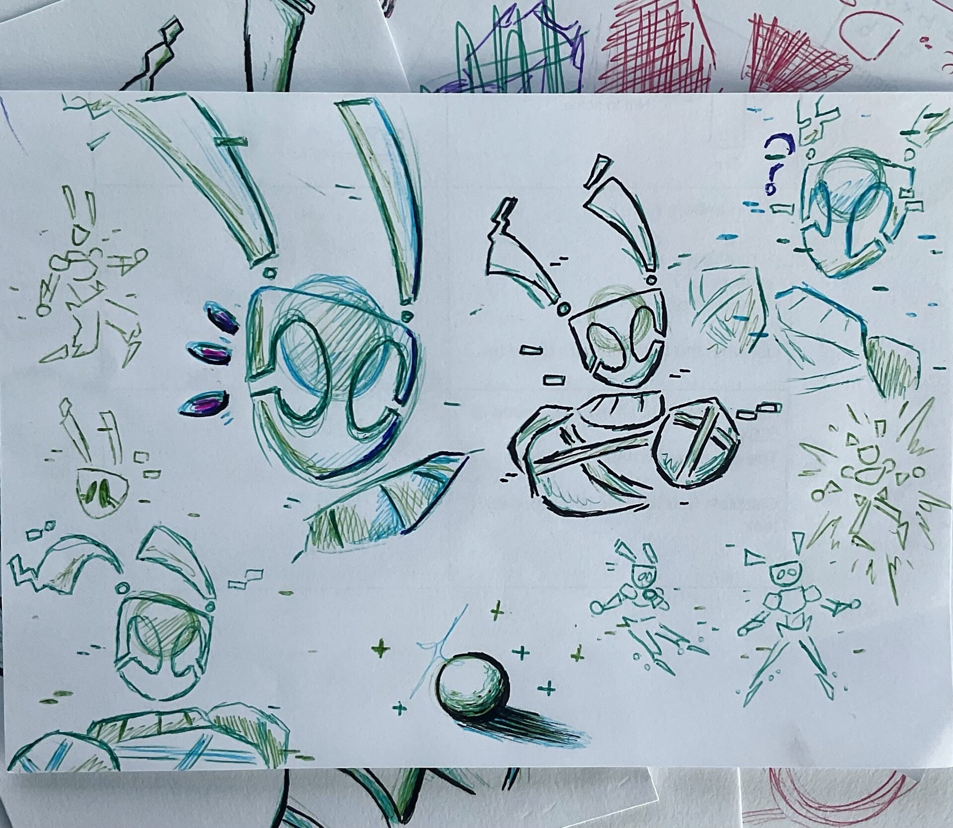 ArtStation - Spirit doodles -24 05 2022