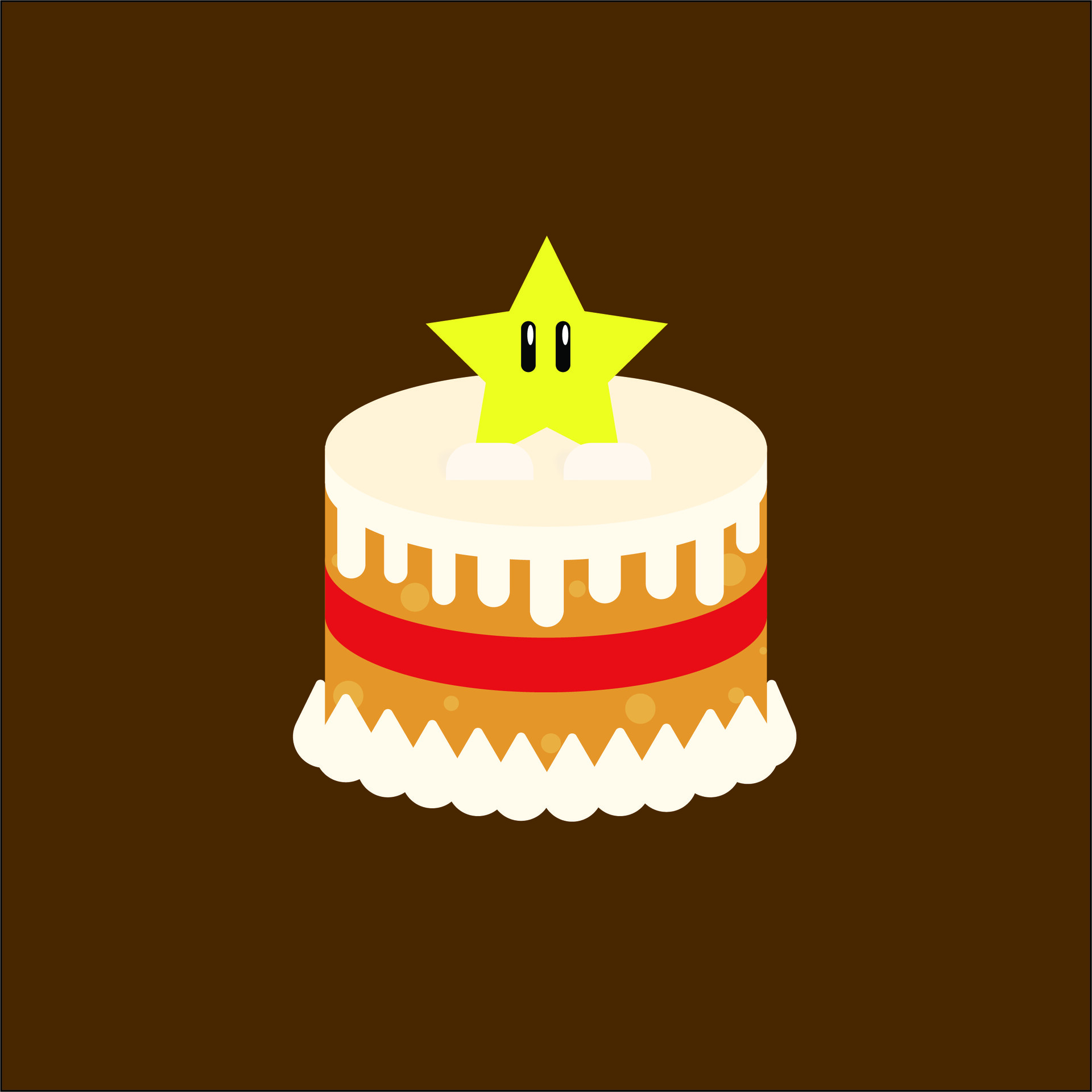 ArtStation - Super Star Cake