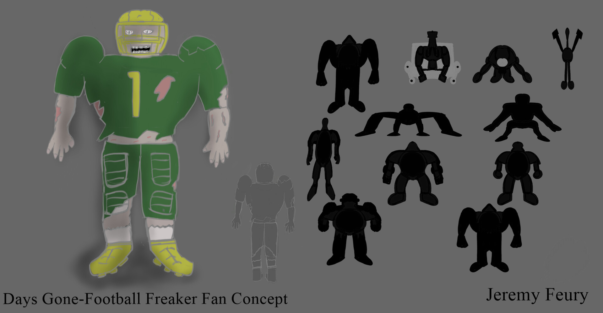 ArtStation - Football Freaker Concept
