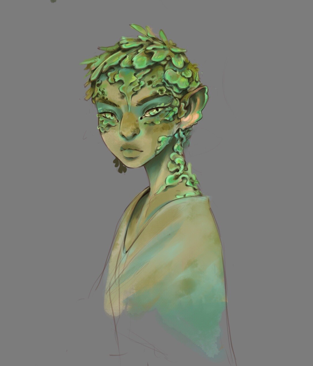 ArtStation - Plant lady