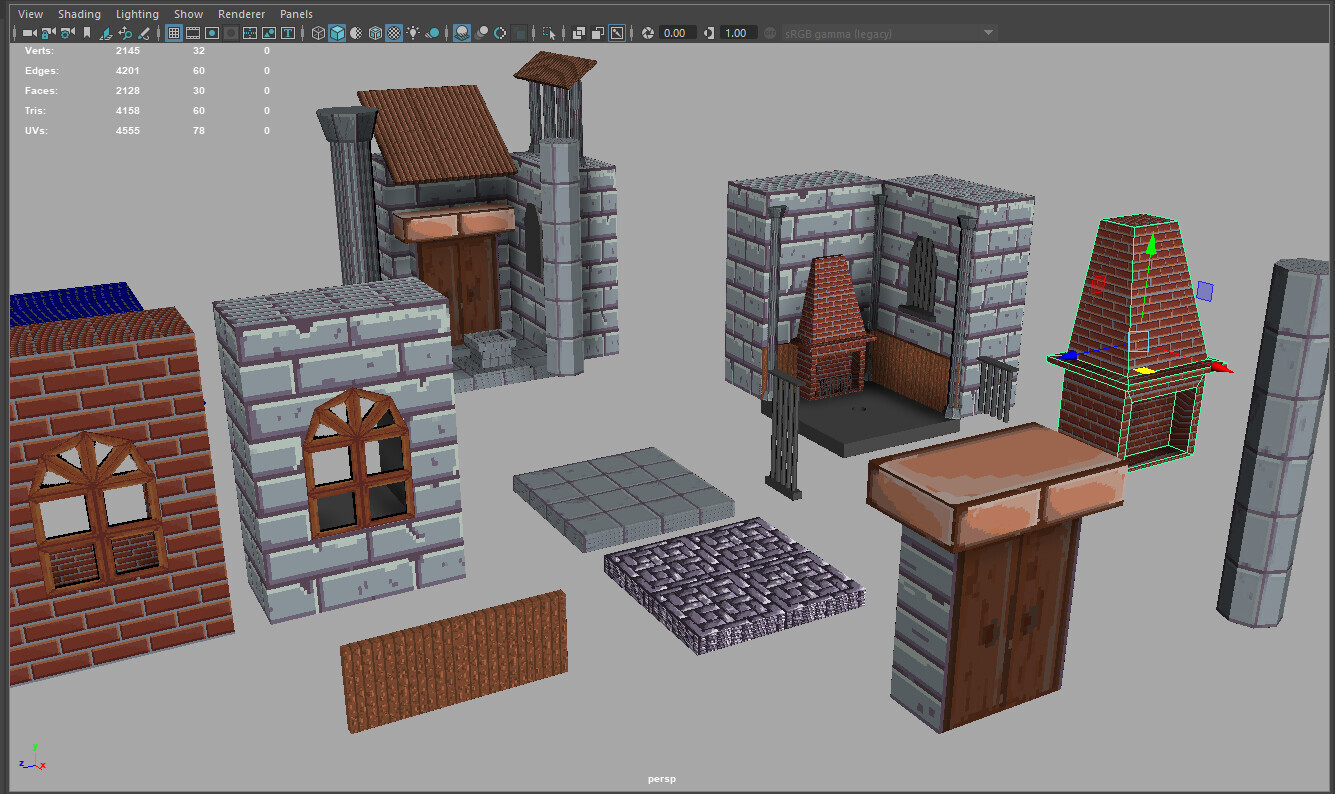 ArtStation - My_first_PIXEL_ART_Assests