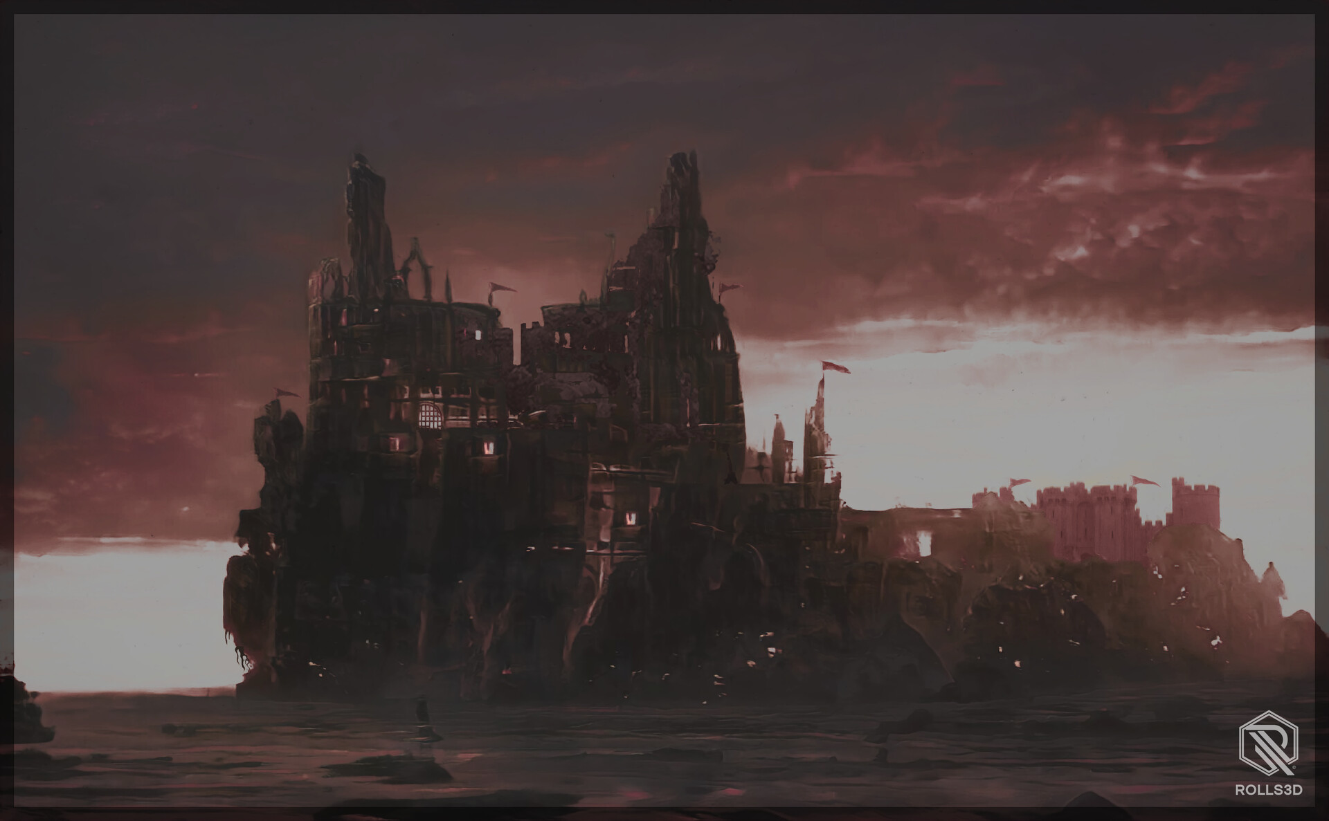 Roberto Eduardo Julio Alamo - Dark Kingdoms - Concept Art