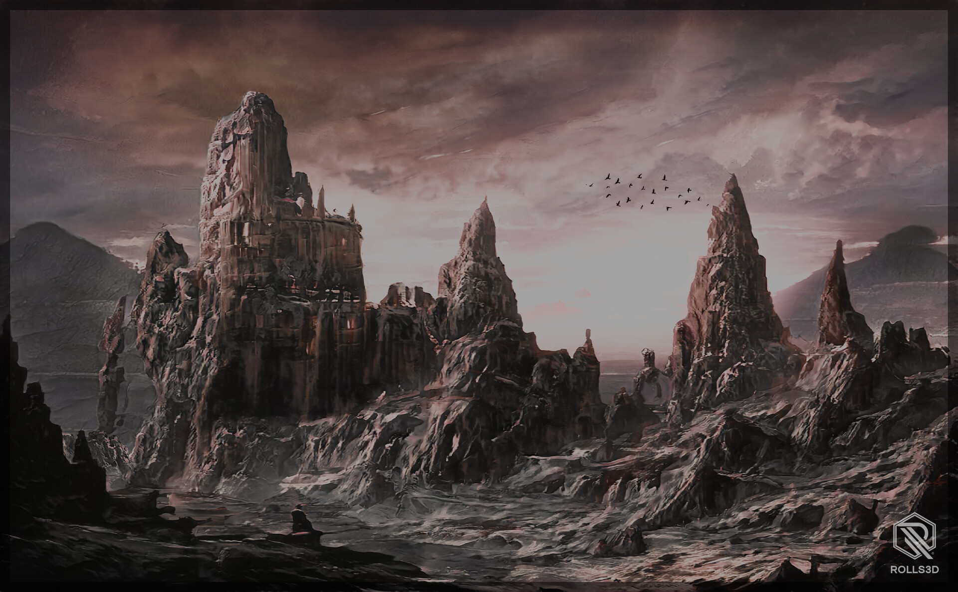 Roberto Eduardo Julio Alamo - Dark Kingdoms - Concept Art