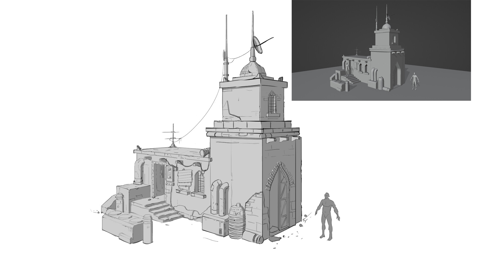 ArtStation - Architecture Concept Study