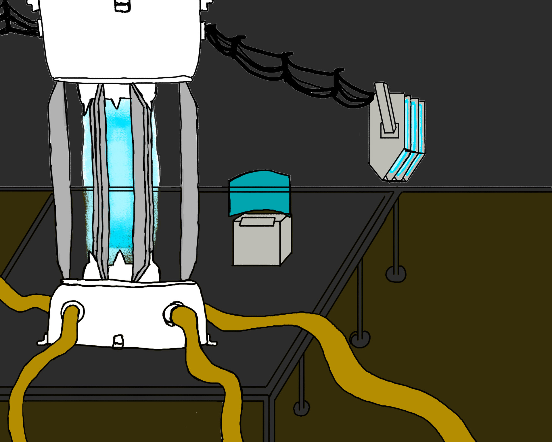 Kiyoshi Perkins - Makeshift Science Lab Environment