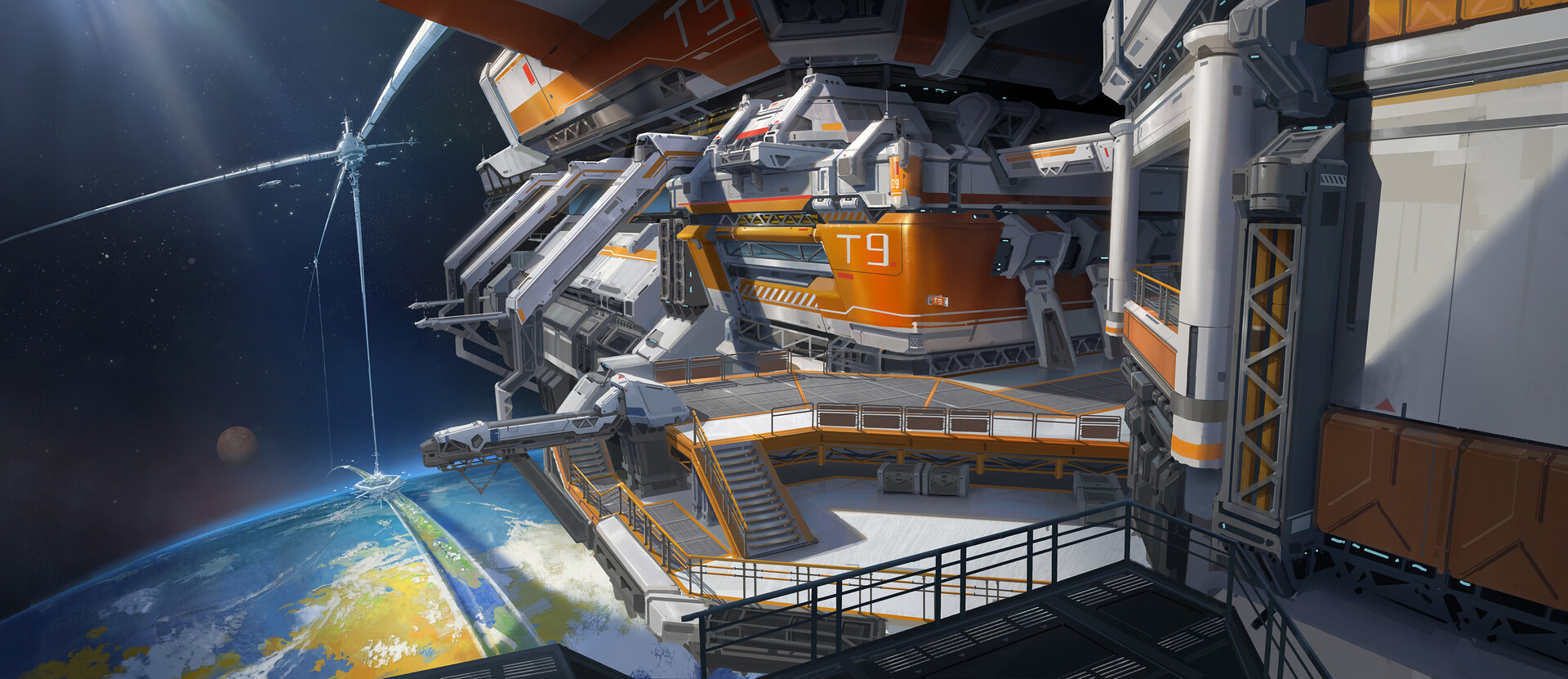 ArtStation - Space station