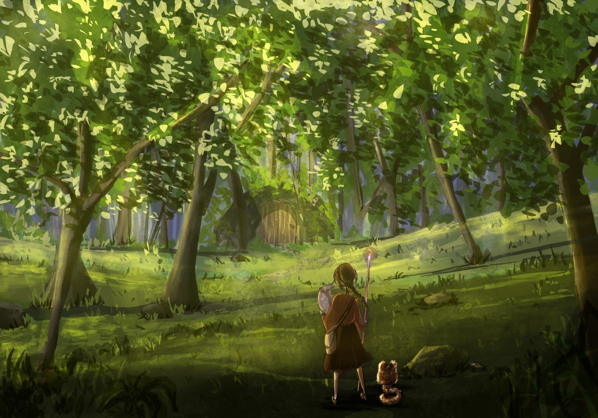 ArtStation - Witches house