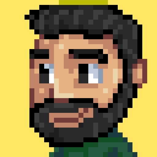 ArtStation - Pixel portrait of me (32x32)