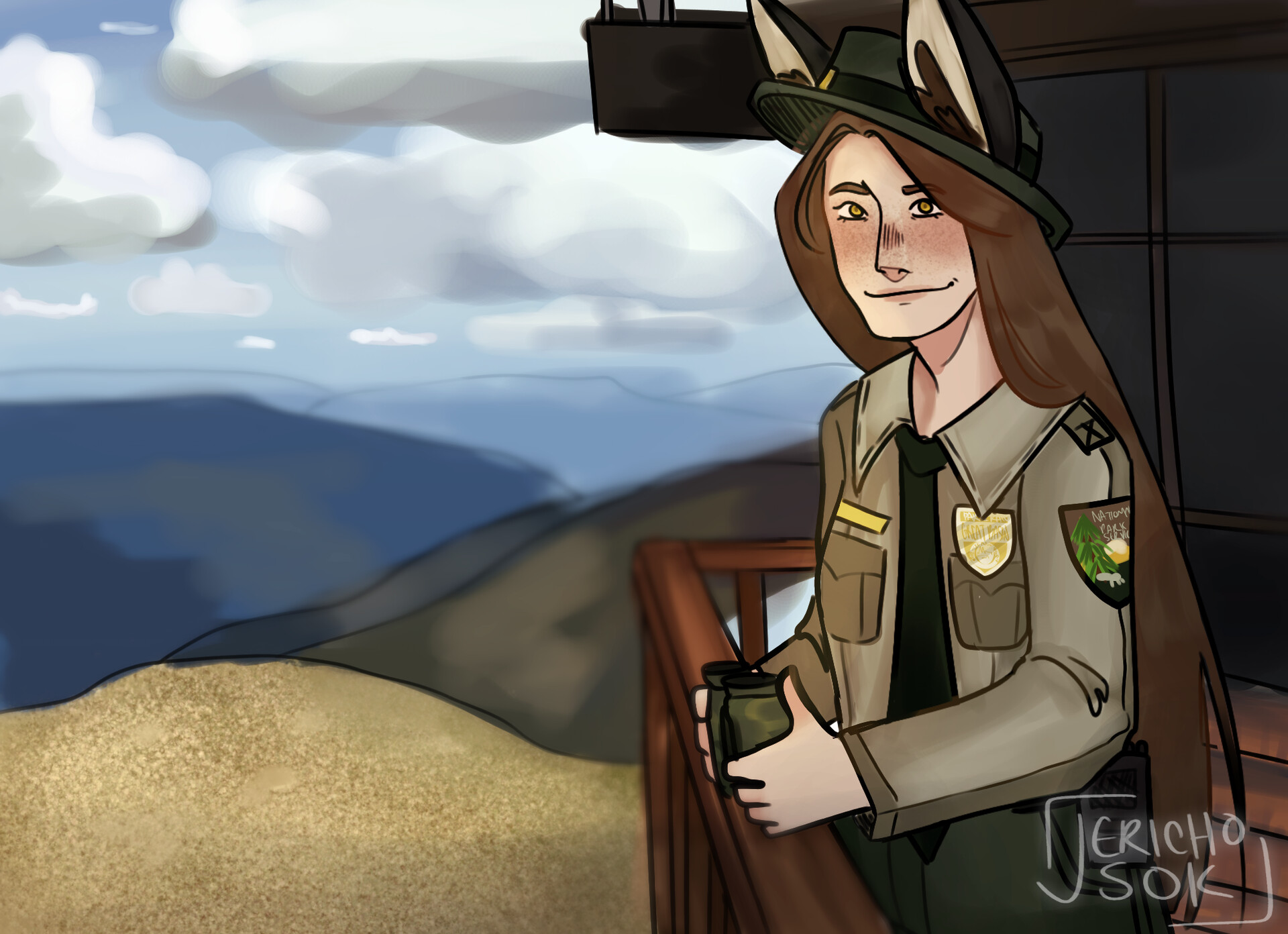 ArtStation - [ARTFIGHT][HALF BODY SCENE]