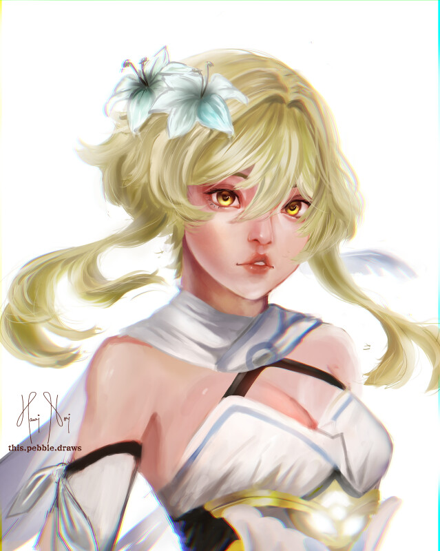 ArtStation - Lumine Character Card