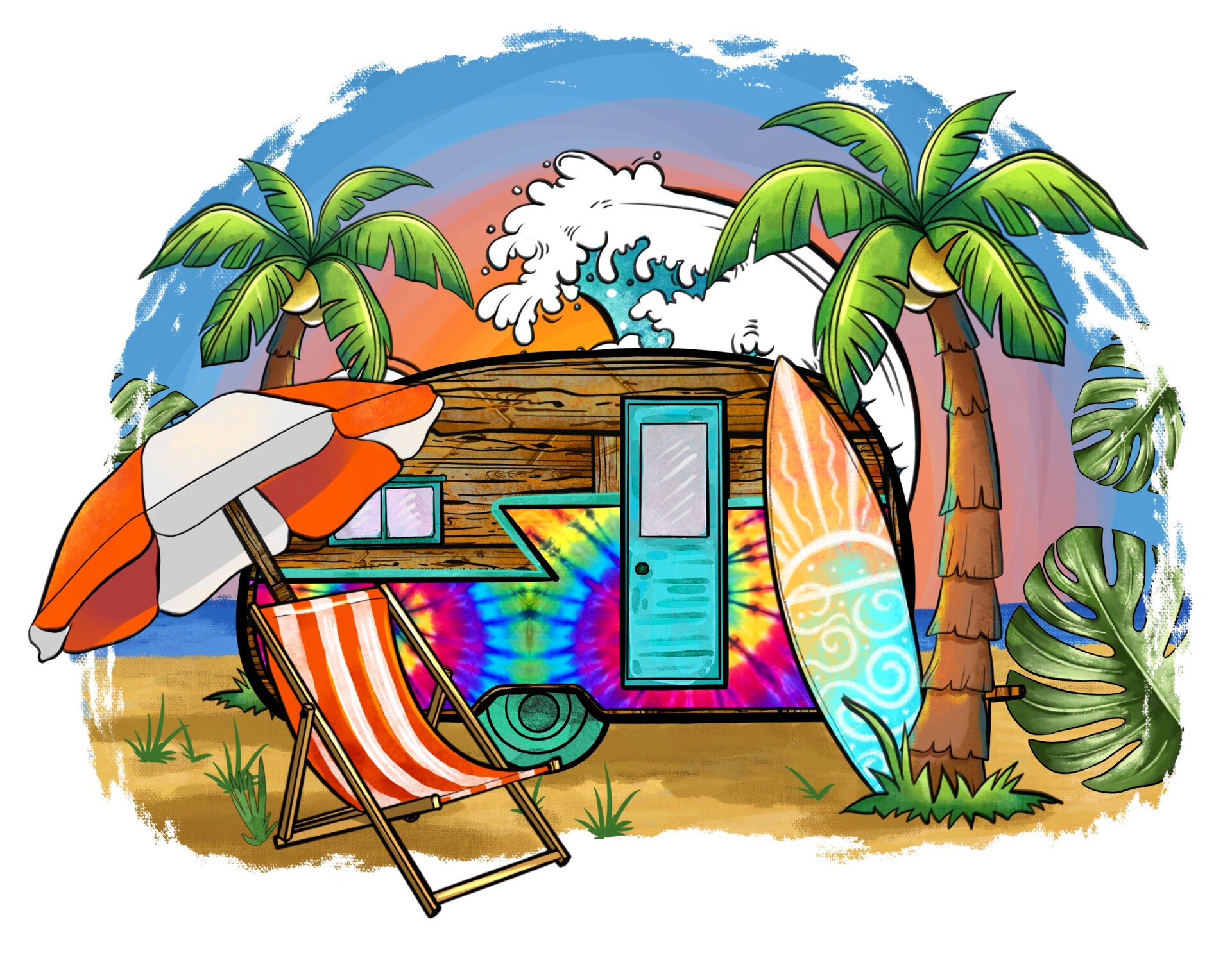 ArtStation - Sunset Concept Designs