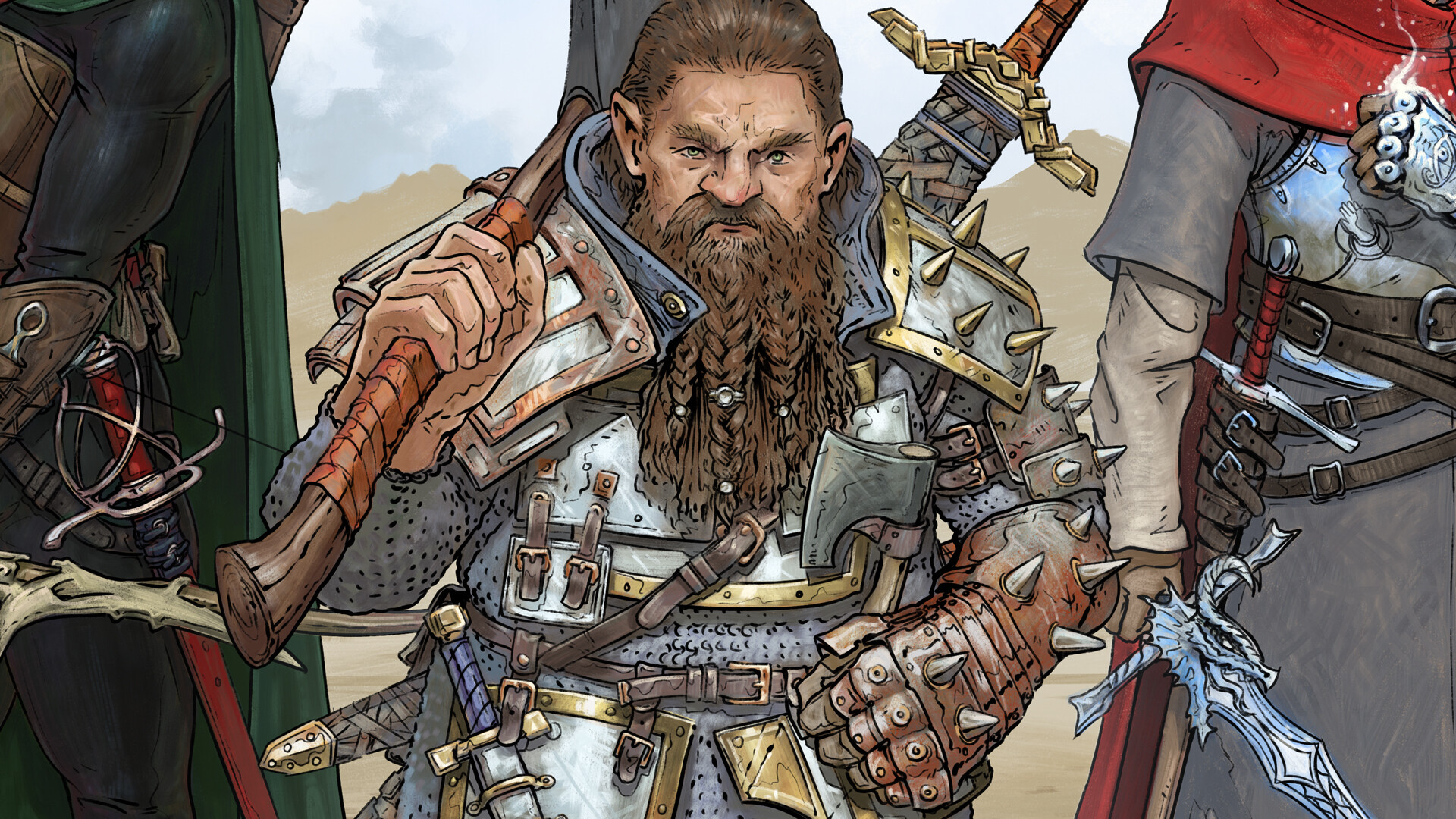 Tom Field Art - Force Grey Party Commission