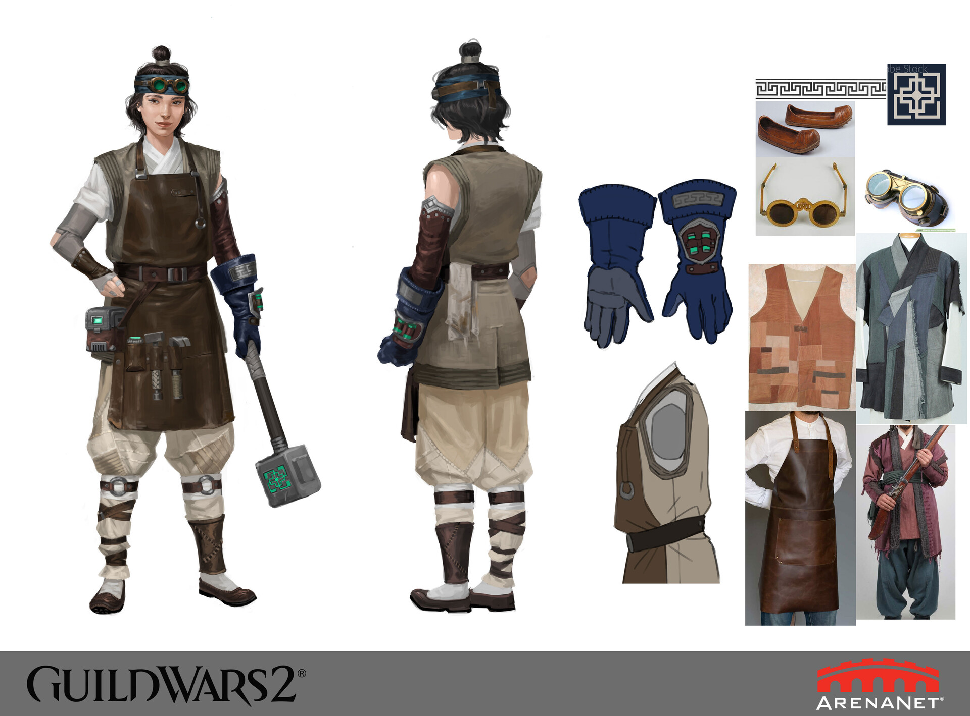 DAZE - GuildWars2 character concept art