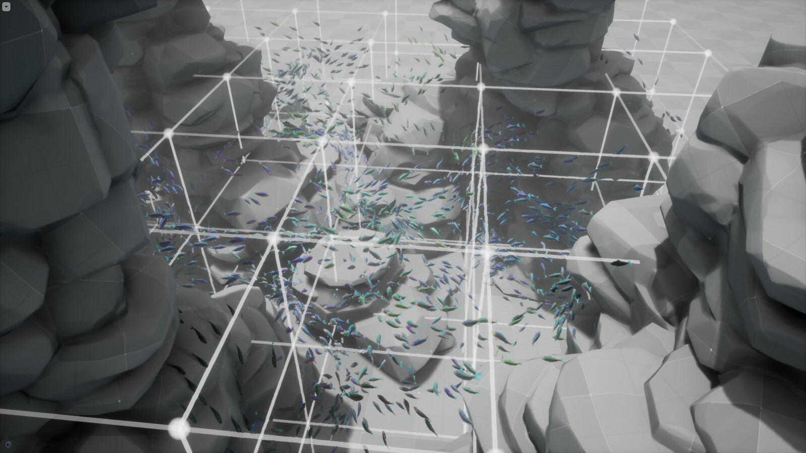 Ghislain GIRARDOT - Unreal Engine Niagara Particle System - Boids