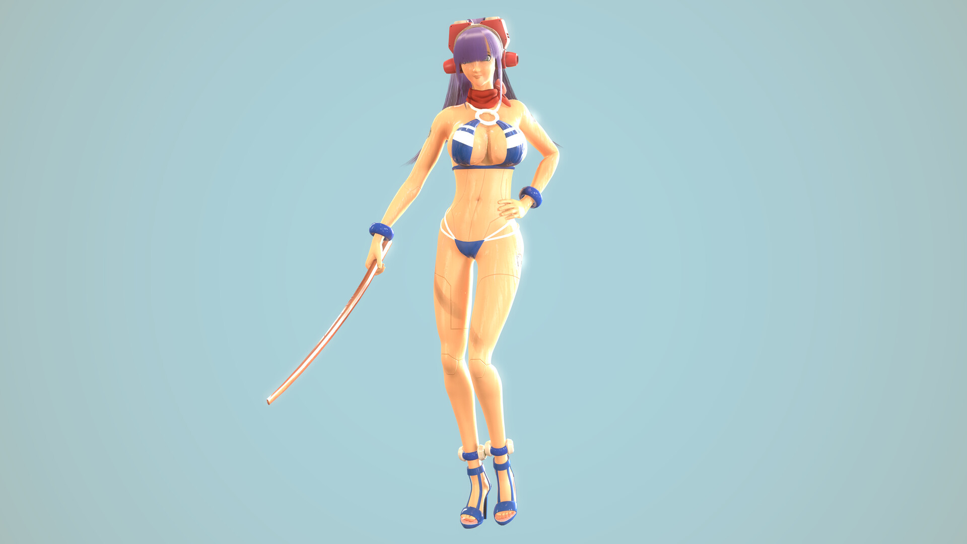 mega man layer bikini