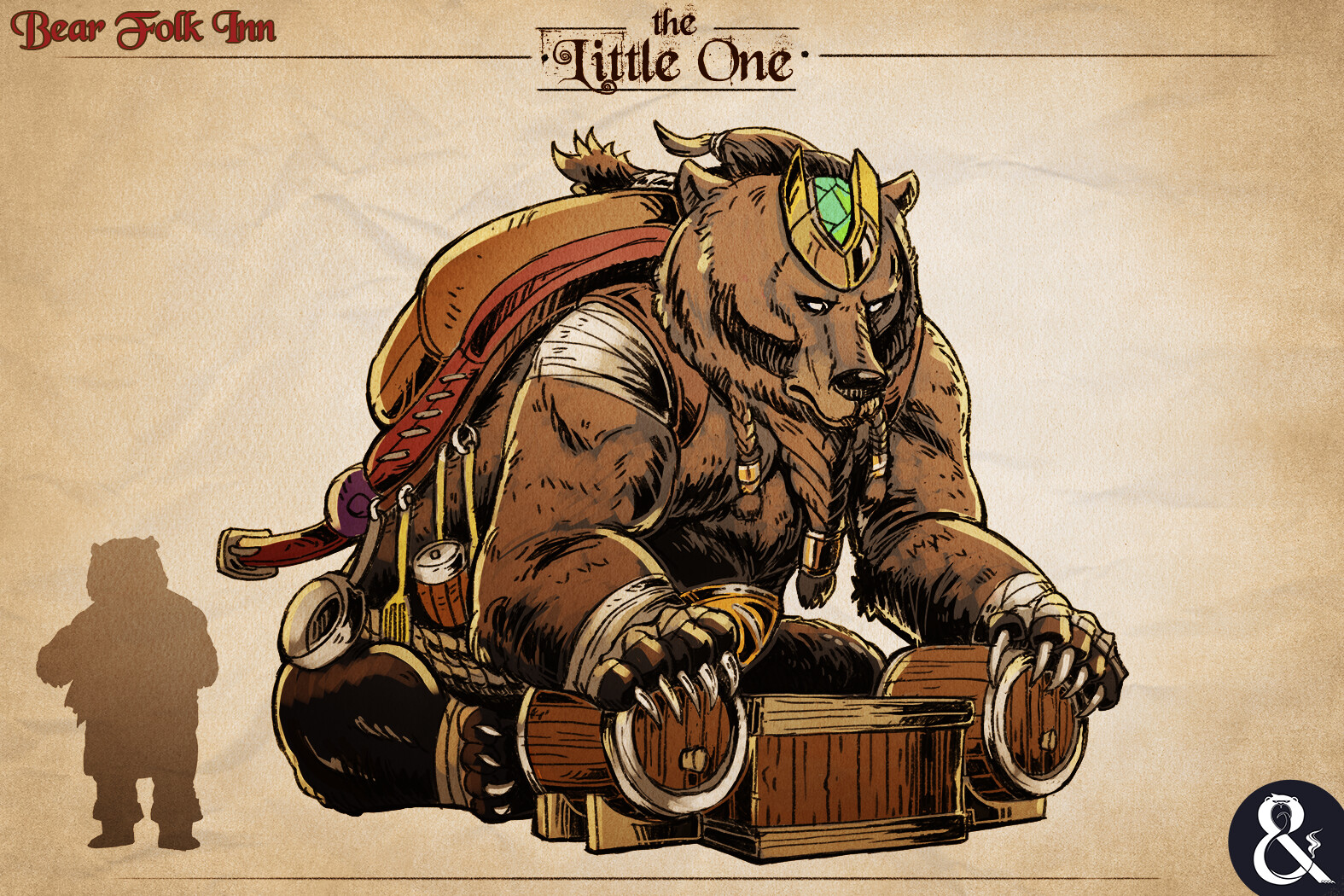 Bear & Pipe - Artimo the Little One Concept Design