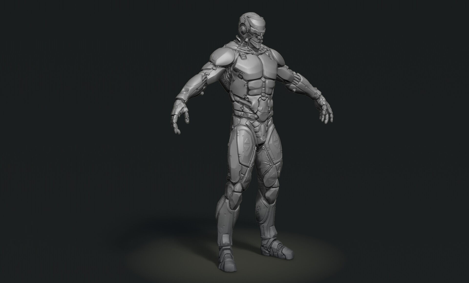 ArtStation - Character concept robot warrior