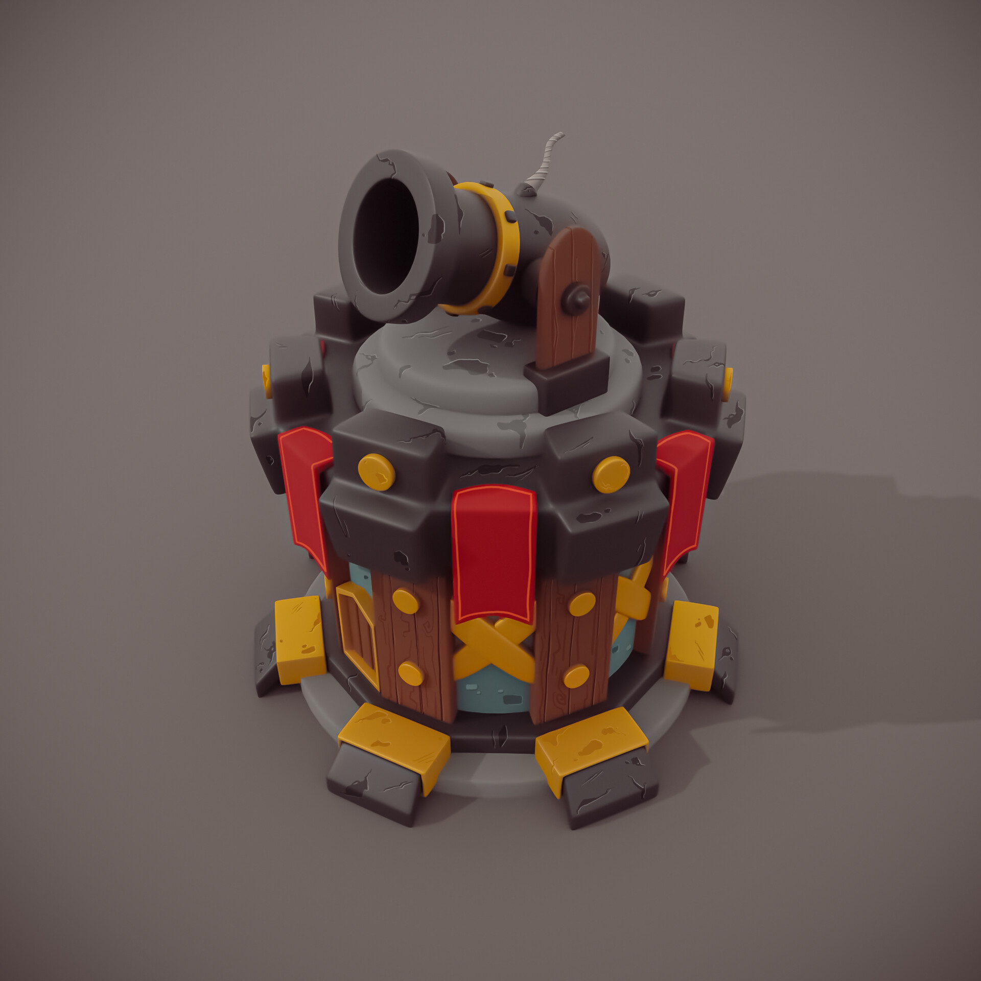 ArtStation - Cannon Tower