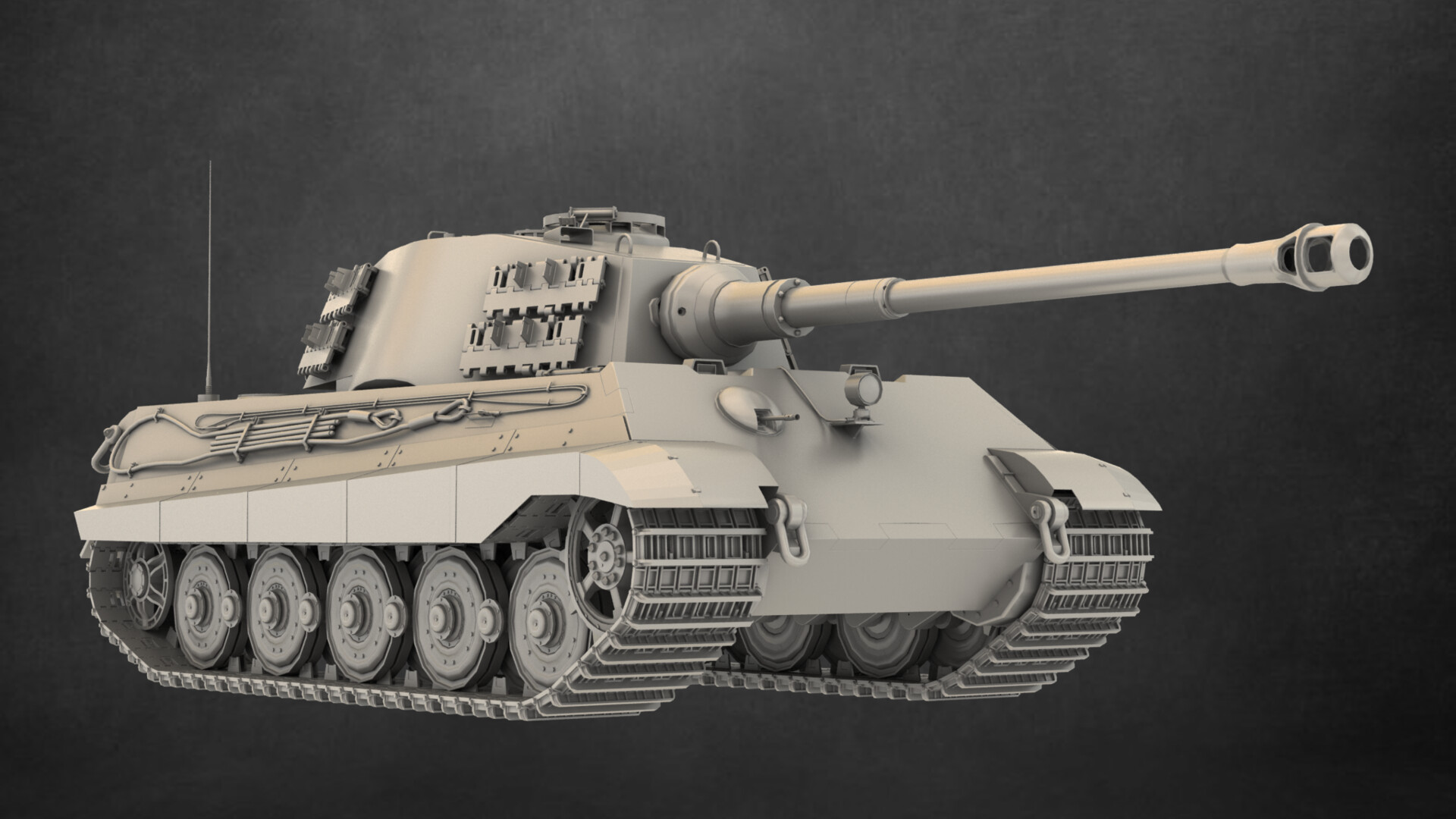 ArtStation - Panzer-VI Ausf-B Tiger
