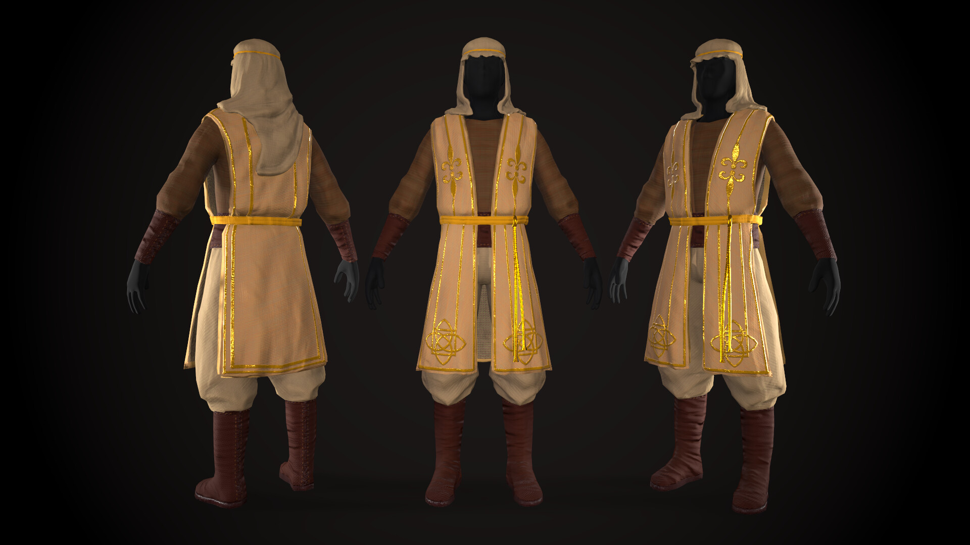 ArtStation - Habibi Dress