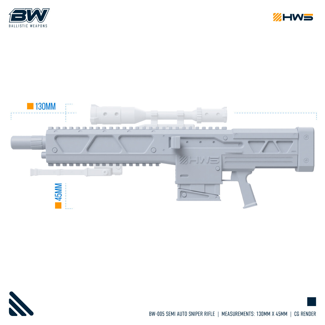 Bryan Navasero - BW-005 Semi Auto Sniper Rifle