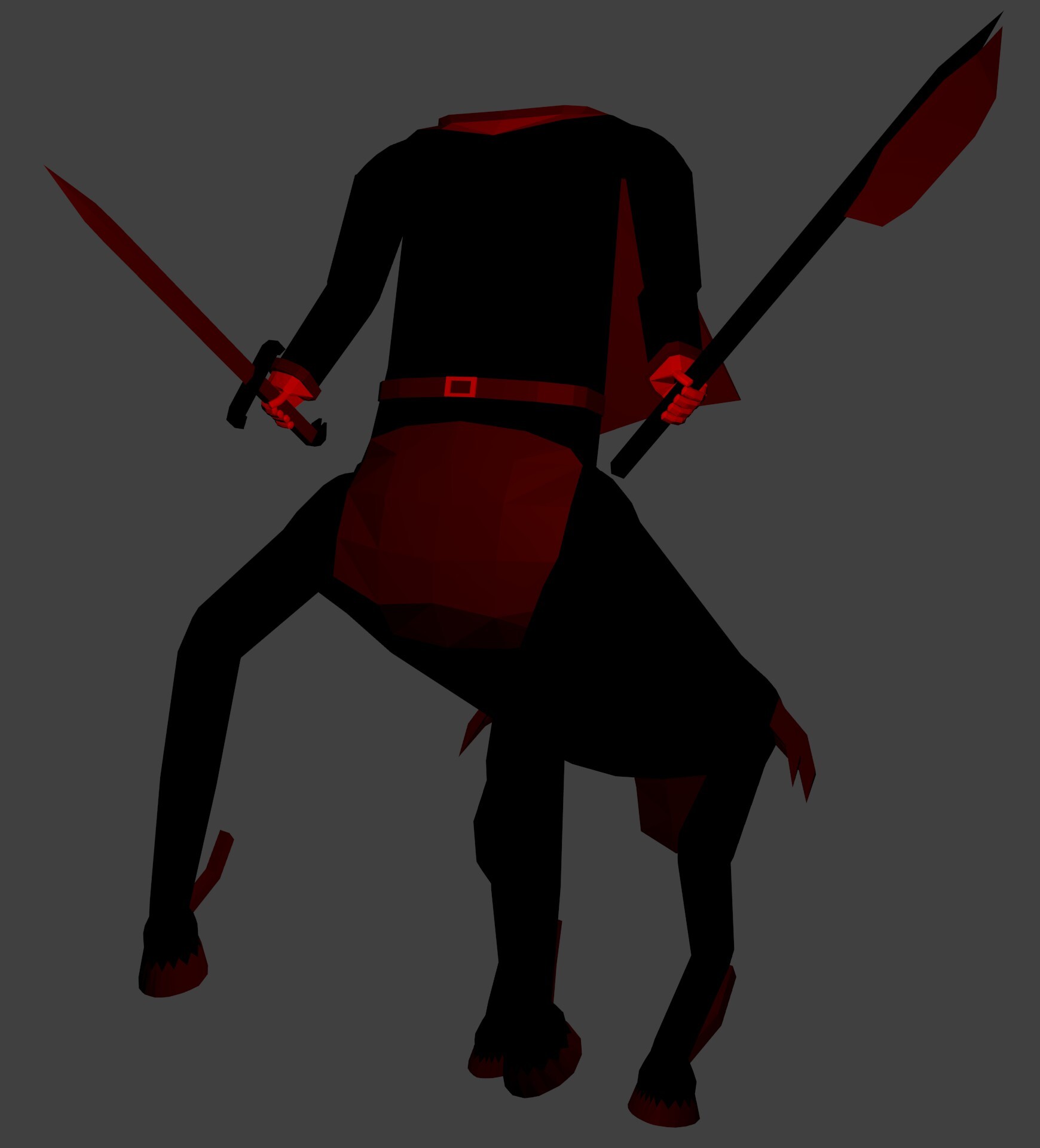 ArtStation - The Dark Headless Horseman, Unhead