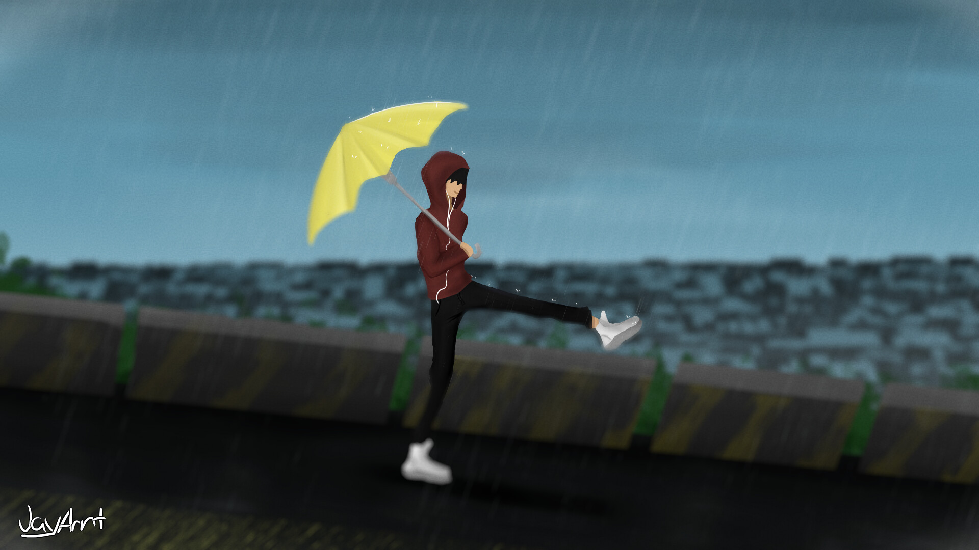 ArtStation - Rain rain