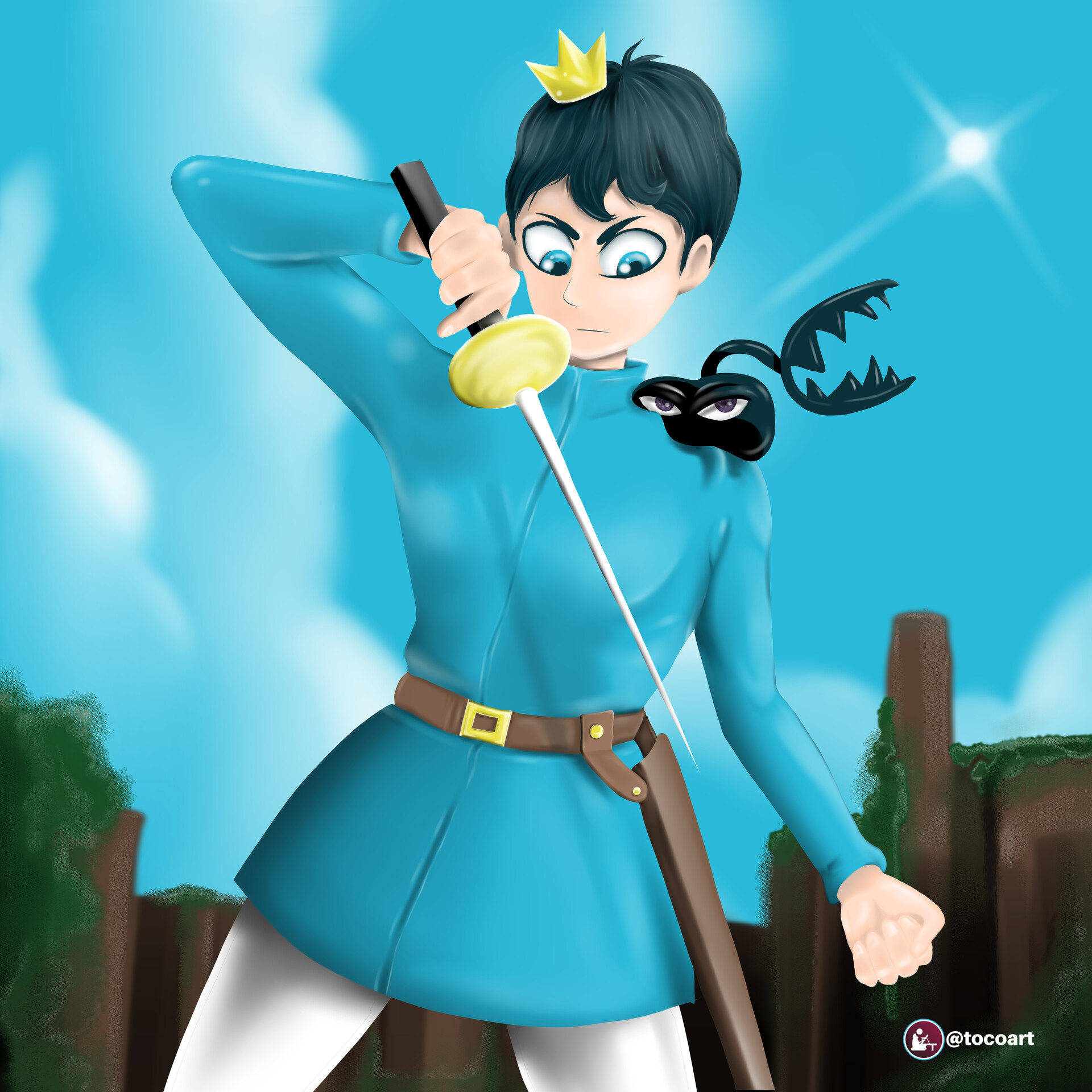 Tocoart - fan art of bojji