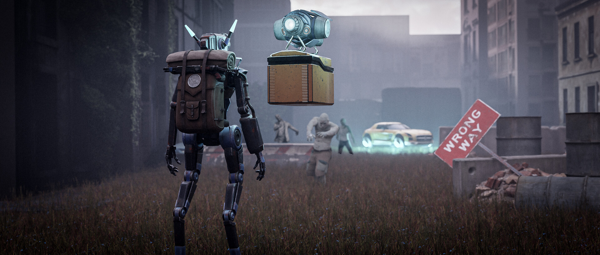 ArtStation - Zombie Apocalypse Scifi