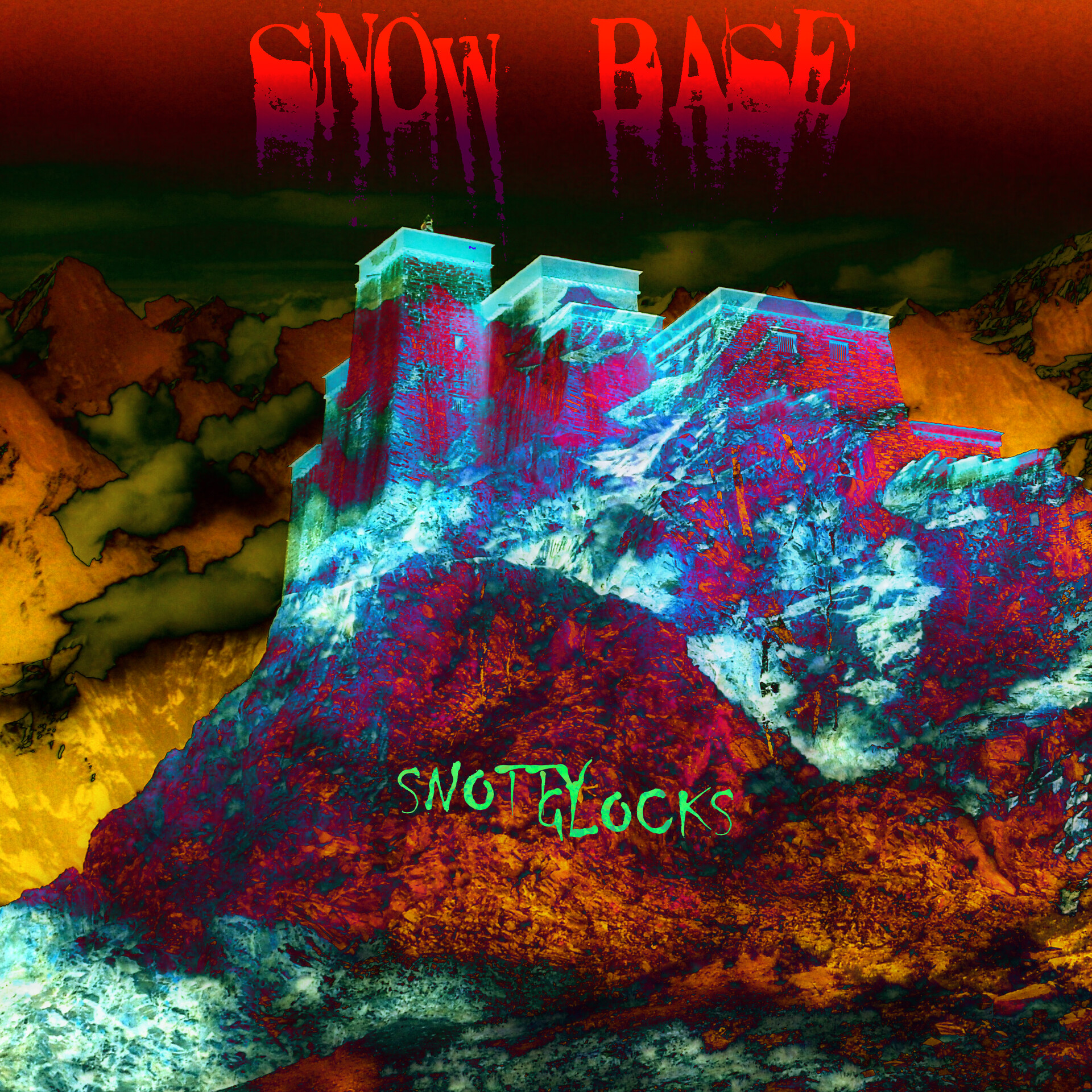 ArtStation - "Snow Base" - Song Artwork