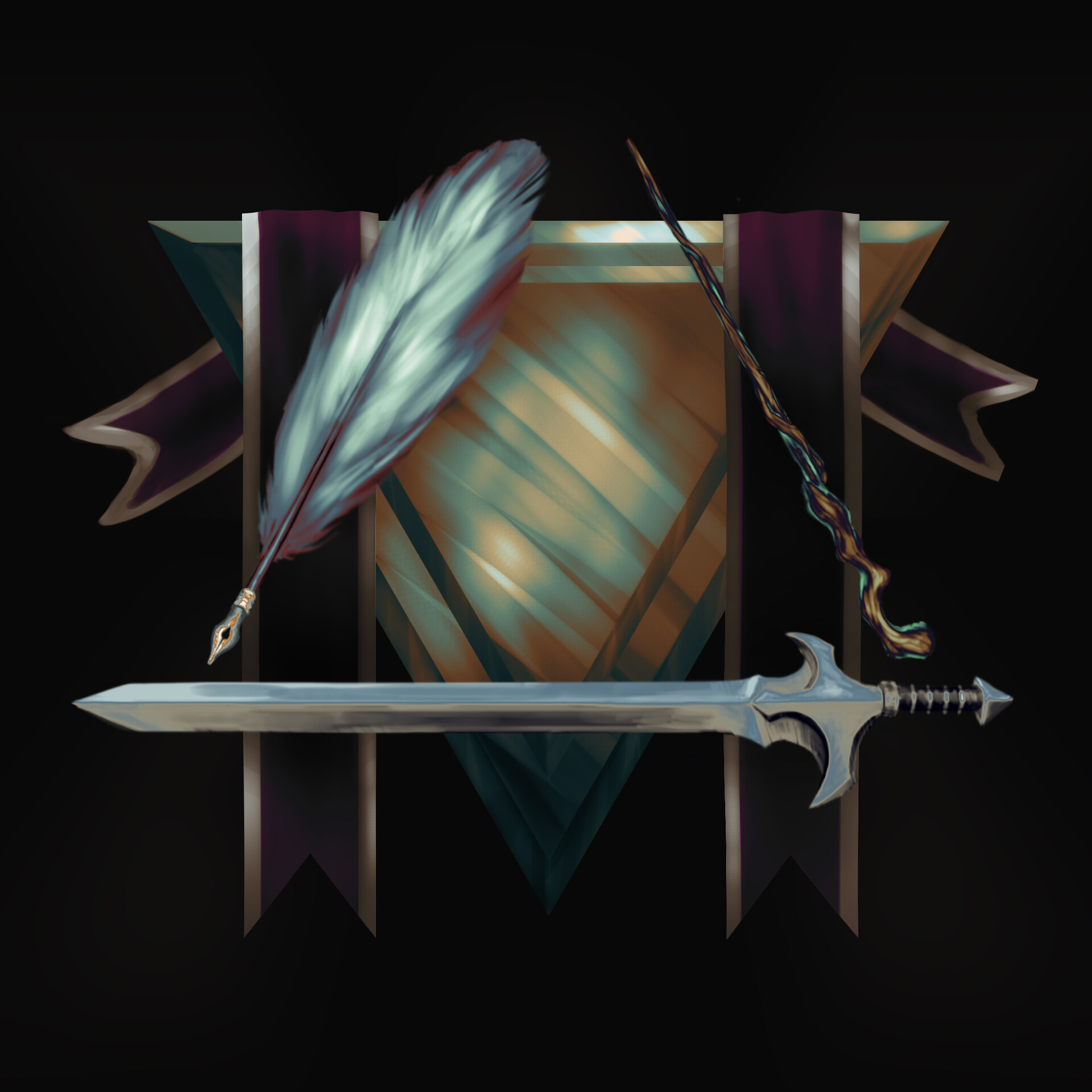 ArtStation - Larp Guild Badge