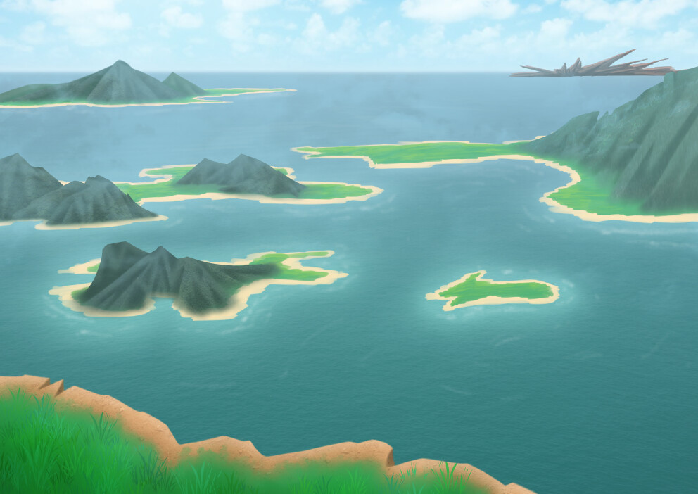 ArtStation - Mountain Islands