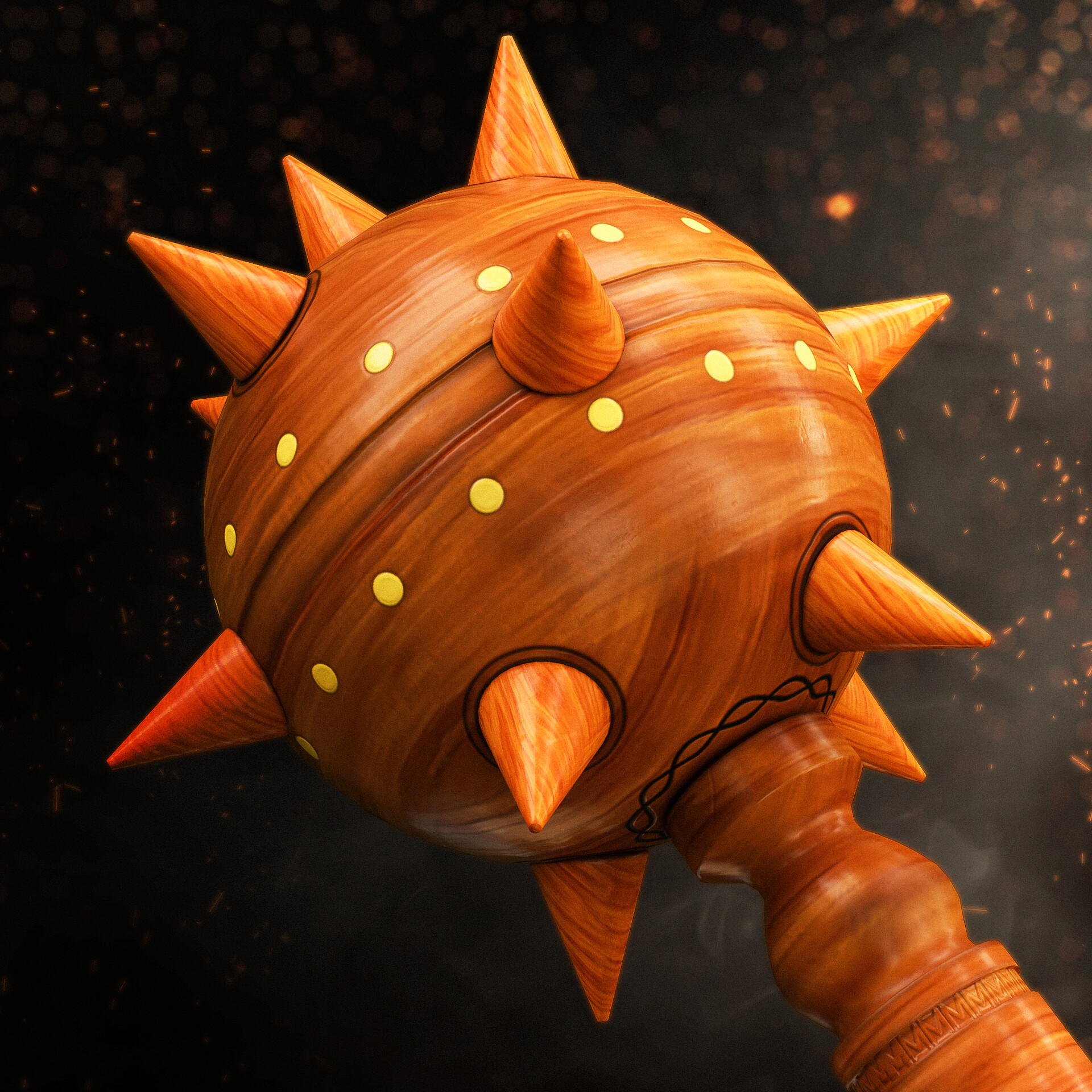 ArtStation - Ukrainian mace