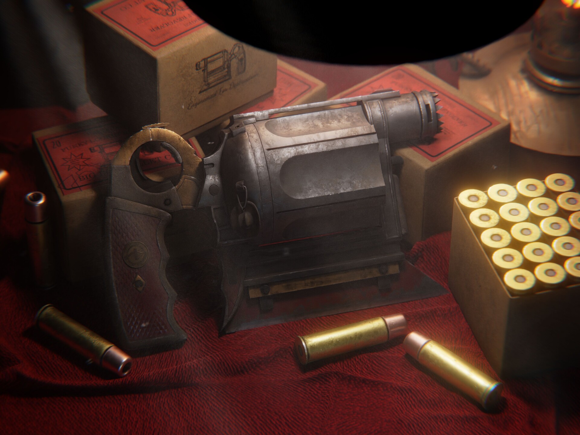 ArtStation - Funky Lookin' Revolver