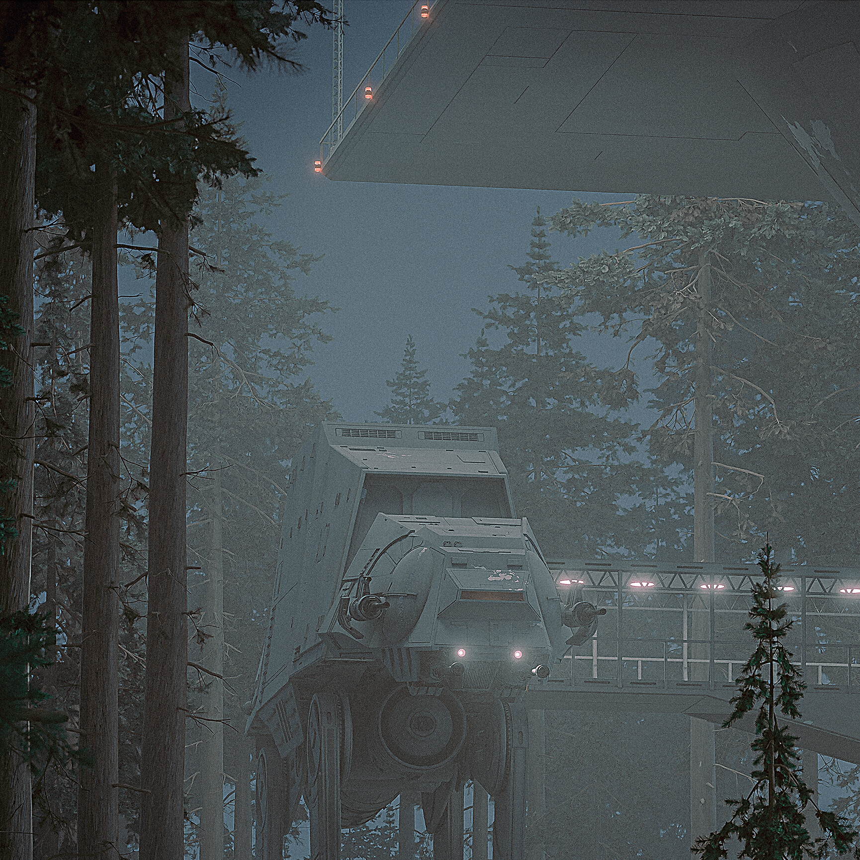 Tegnemaskin - Endor Imperial Outpost