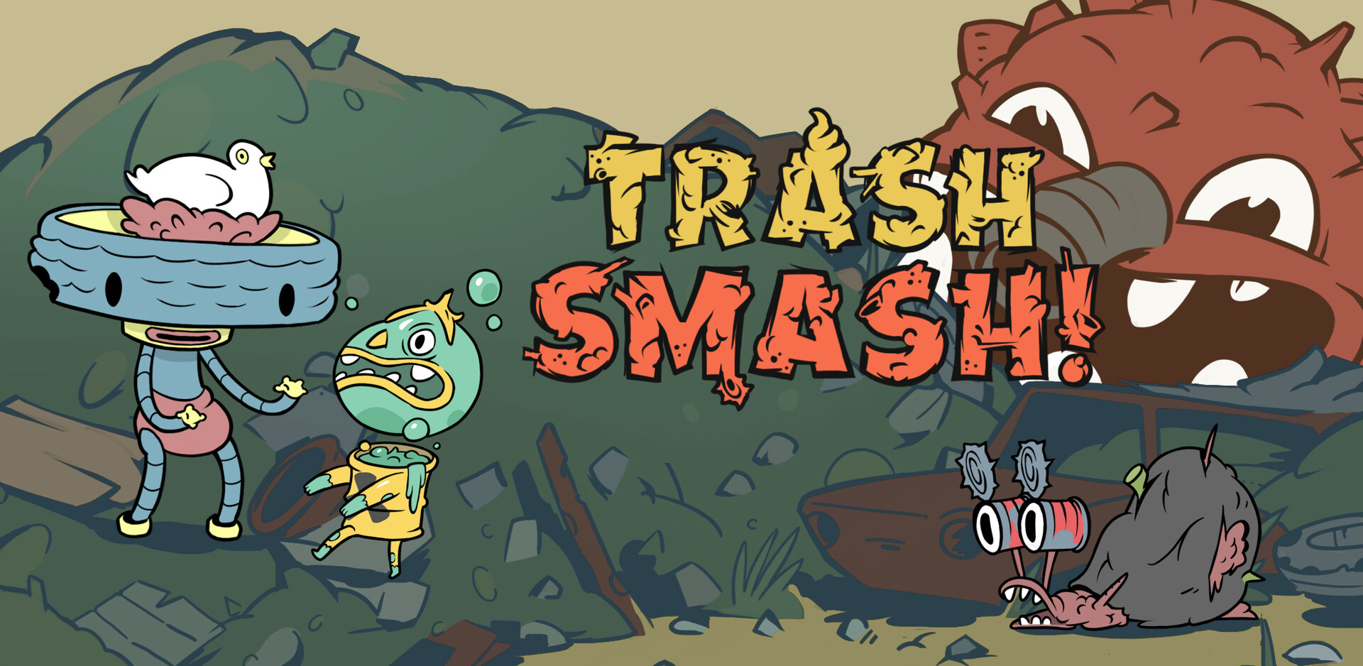 ArtStation - trash smash