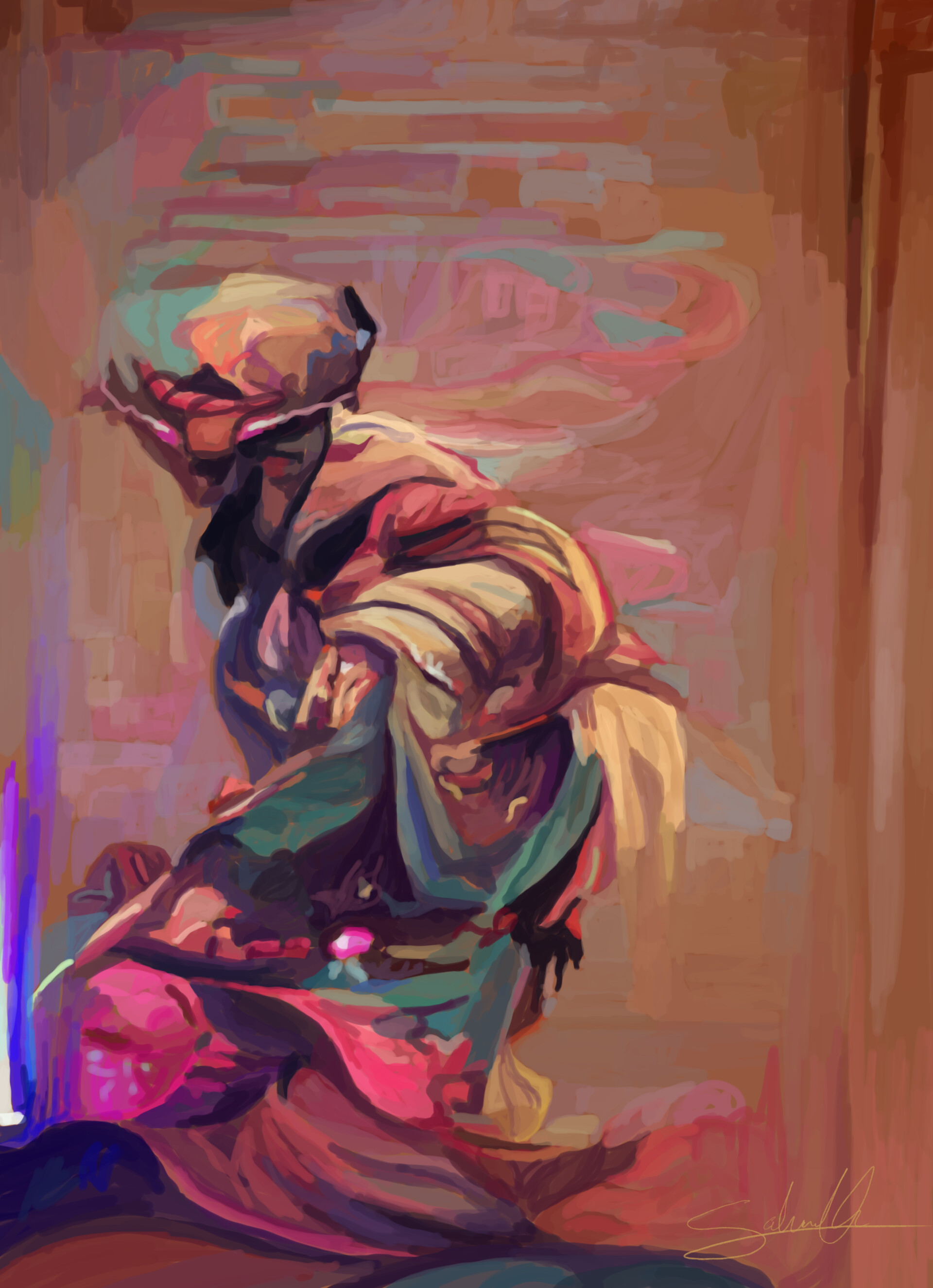 Artstation Monk