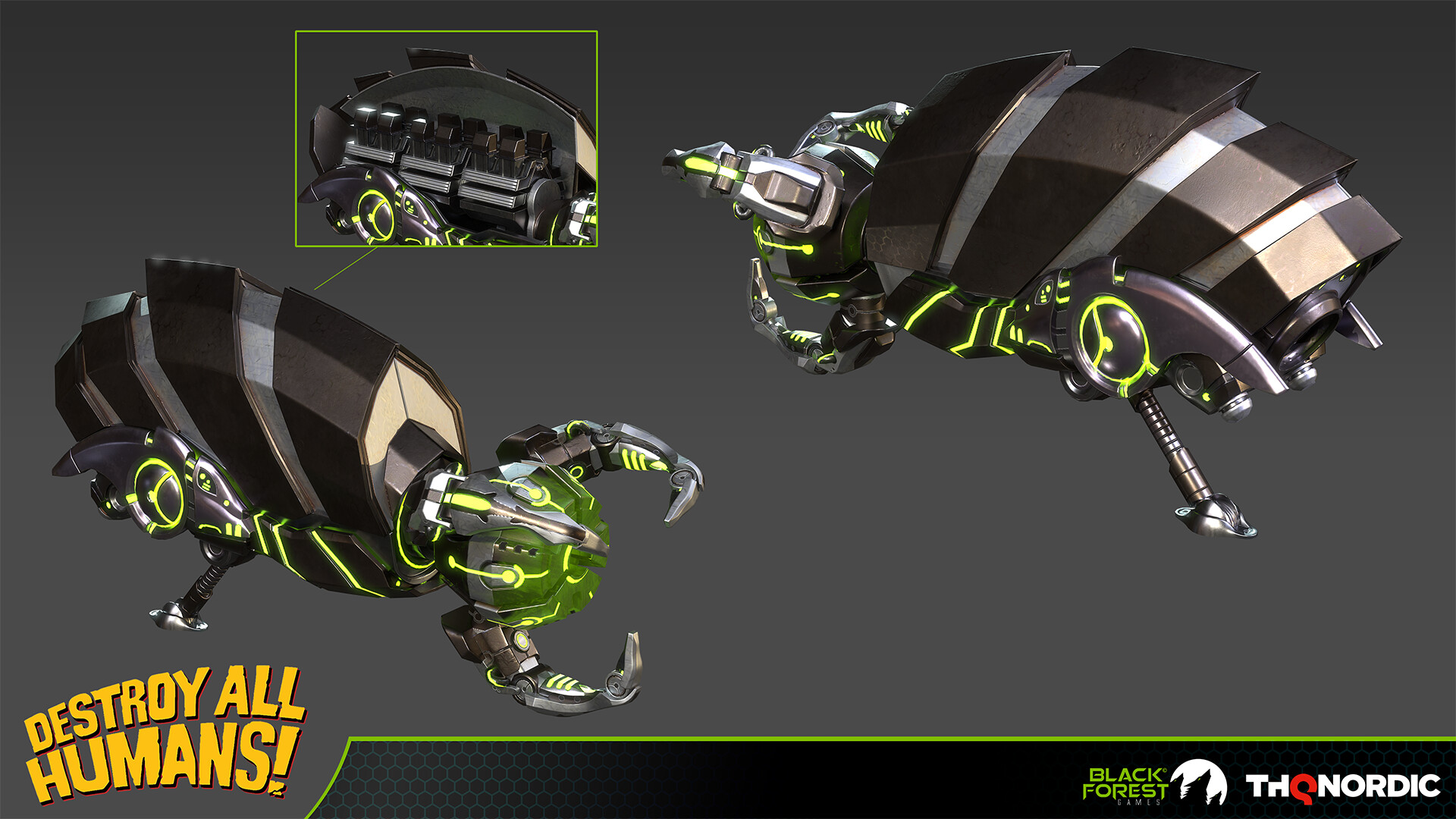 Emanuel Pessel - Destroy all Humans! Assets