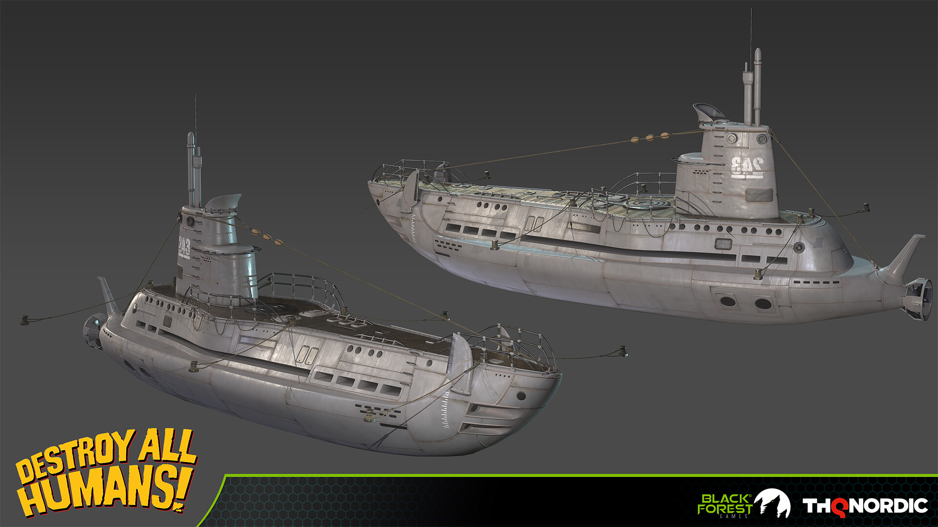 Emanuel Pessel - Destroy all Humans! Assets