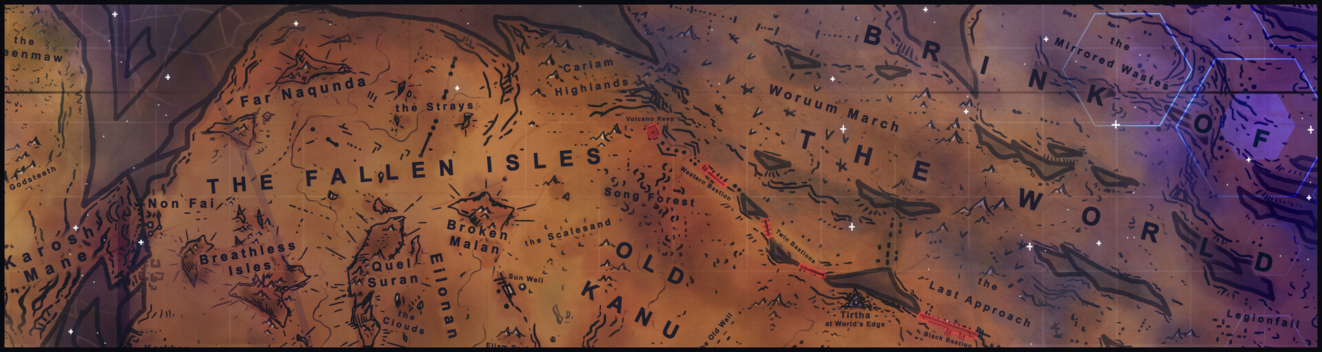 Daniel-André Sørensen - Crucible - World Map