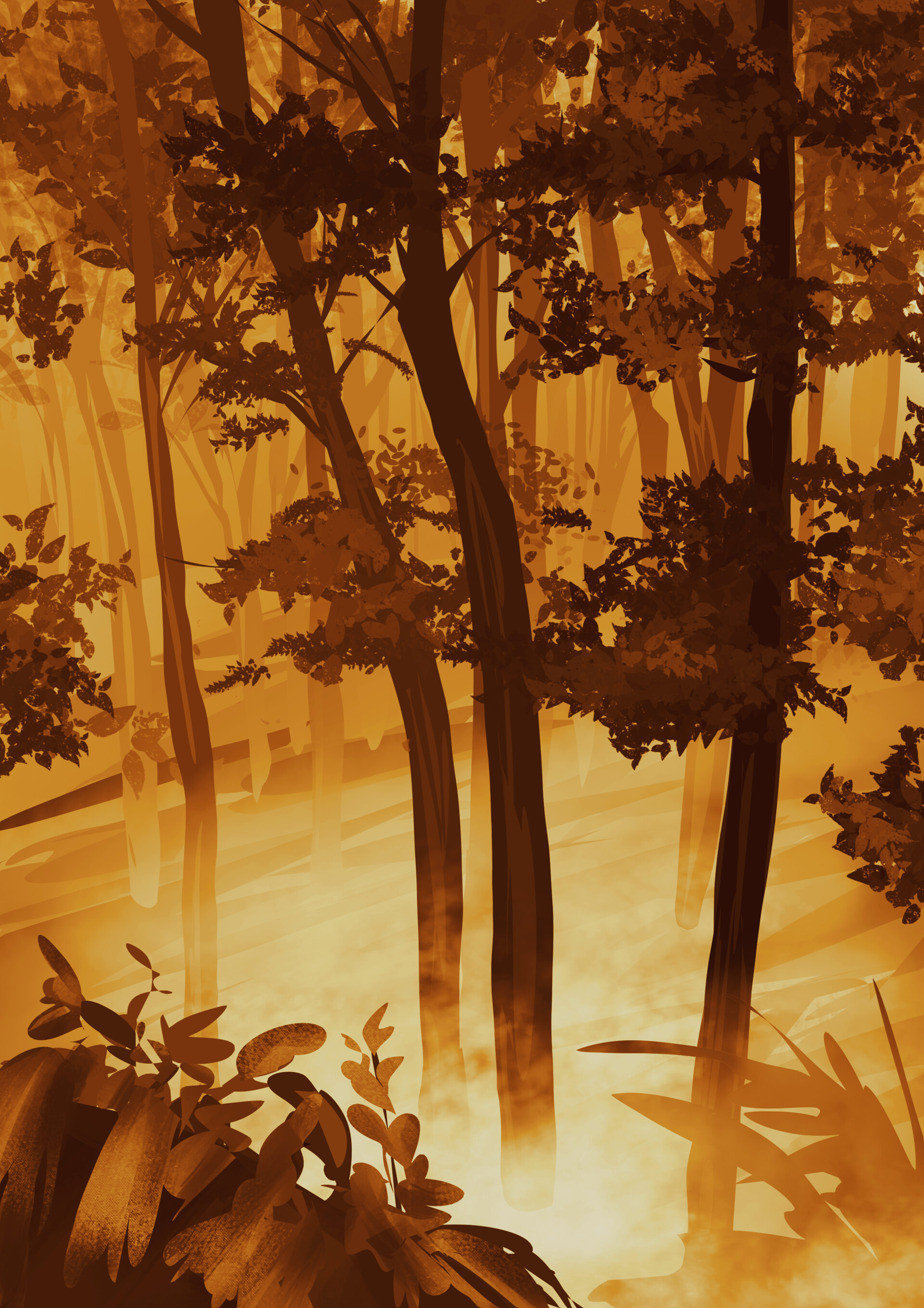 ArtStation - Golden Forest