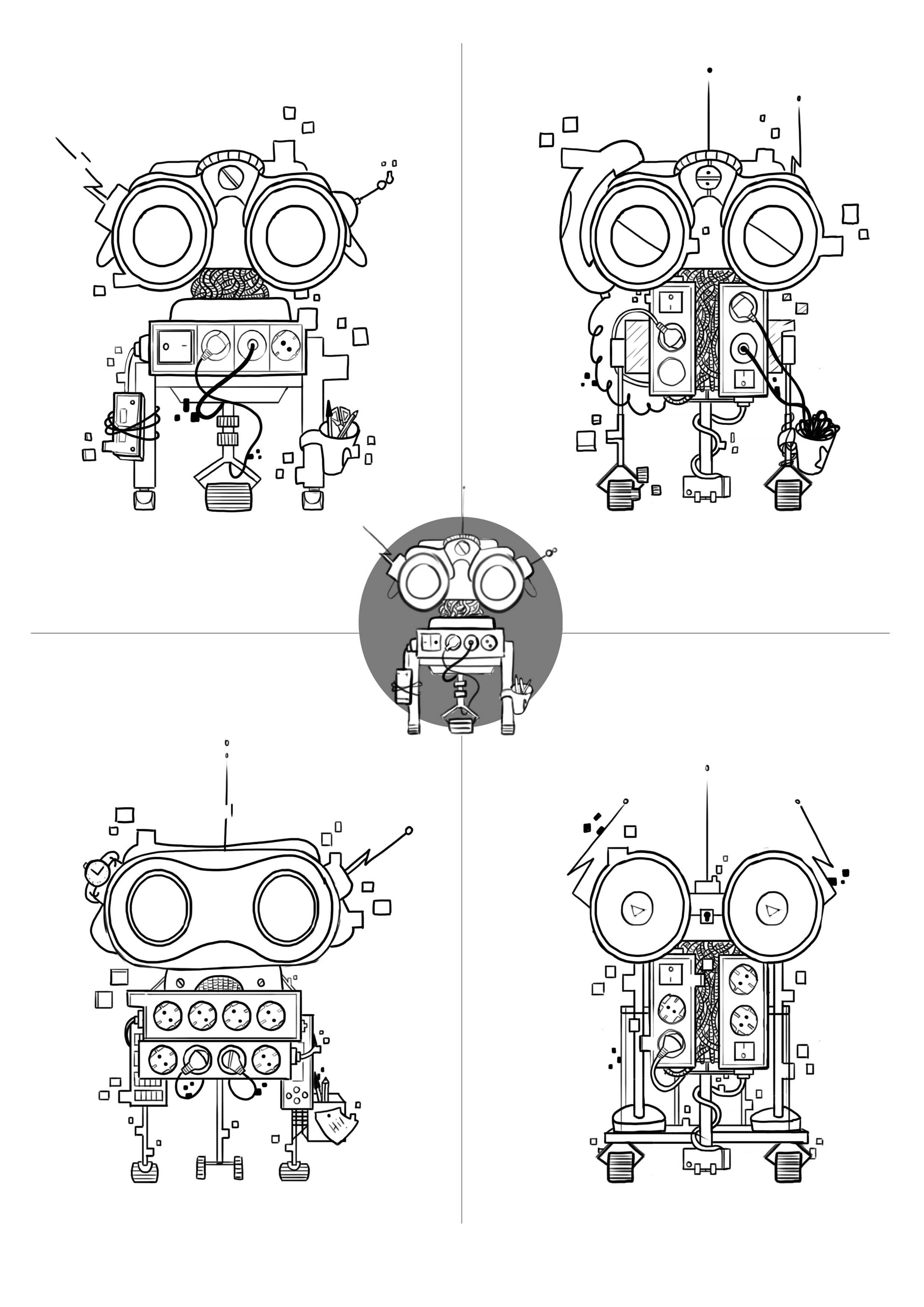 ArtStation - Character Design process
