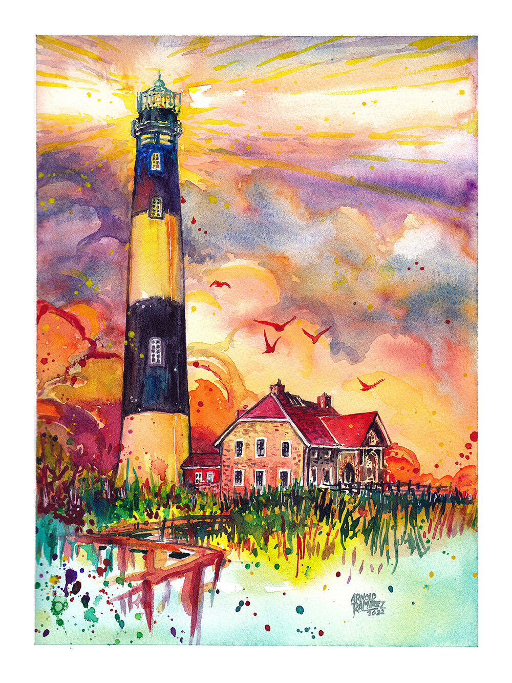 ArtStation - Fire Island Lighthouse (2 versions)