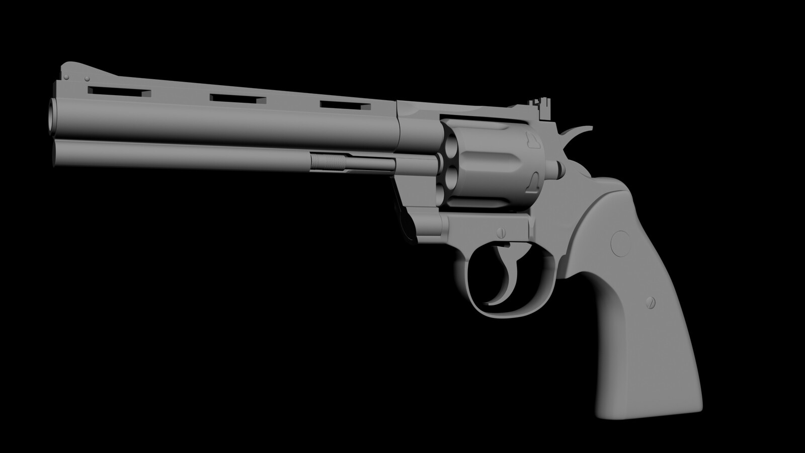 Hanora Studio - Colt python Revolver