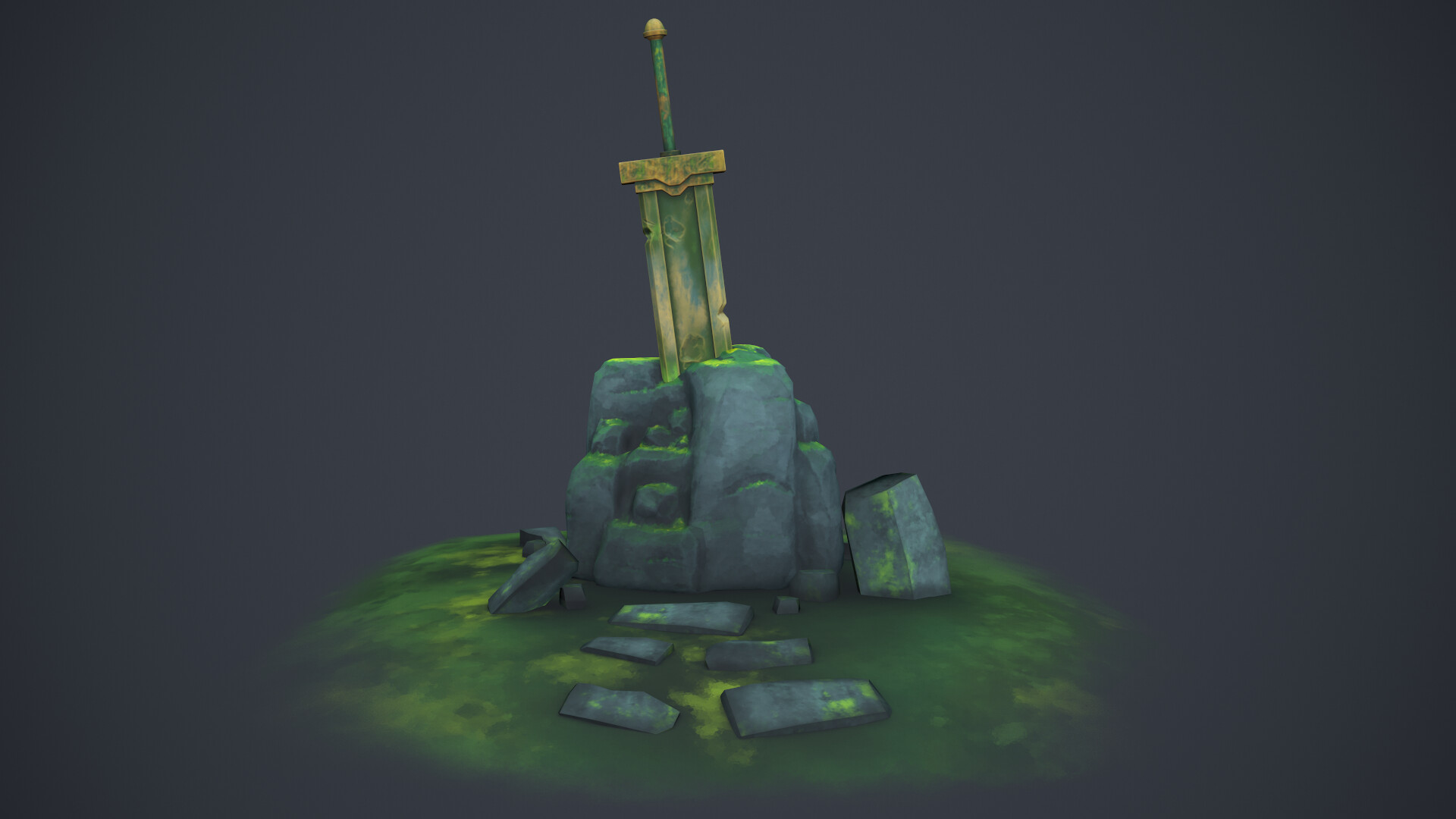 ArtStation - Sword in the Stone