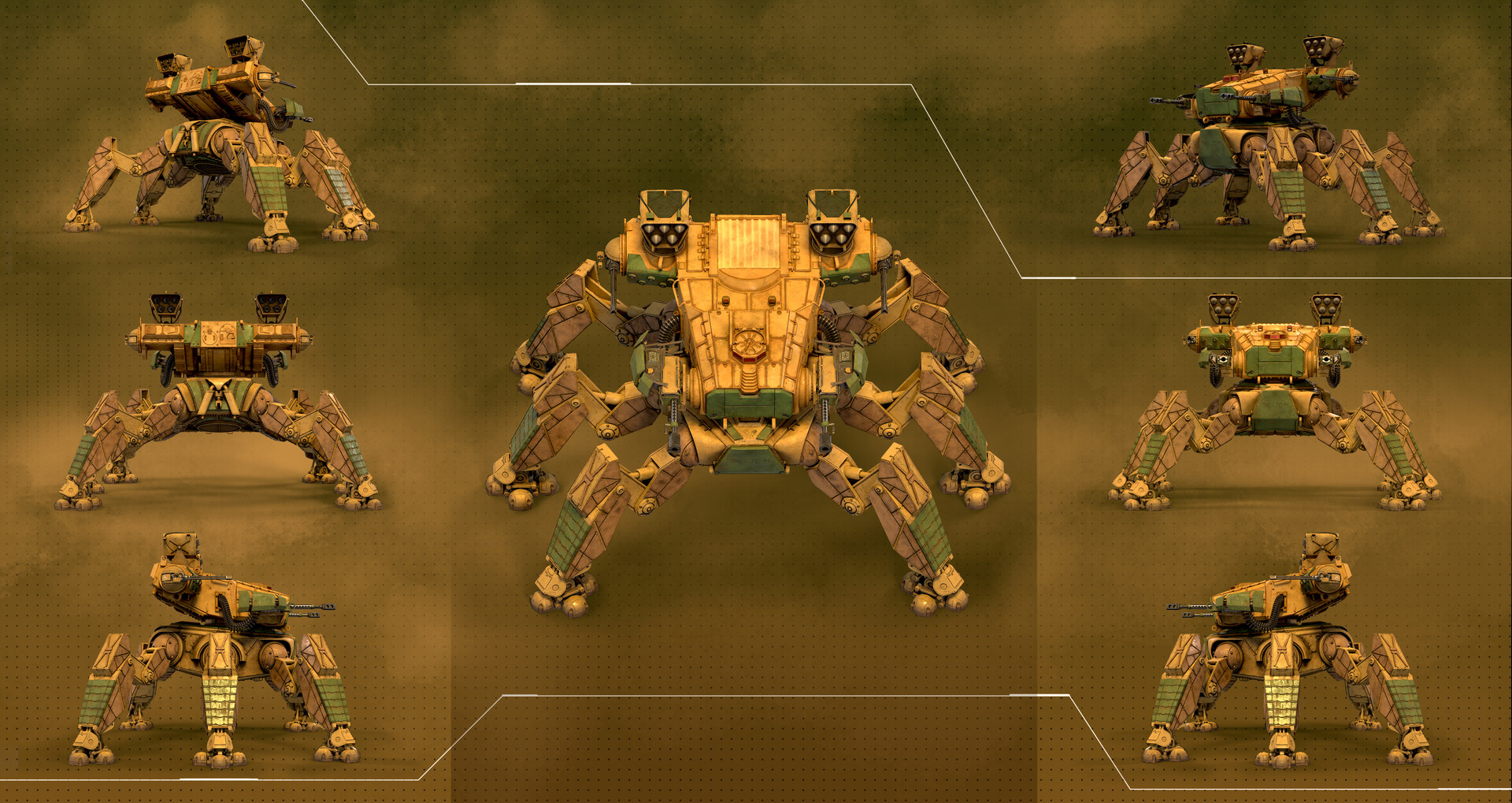 Oleg Bukhteev - "Heavy BIBOT" Mech